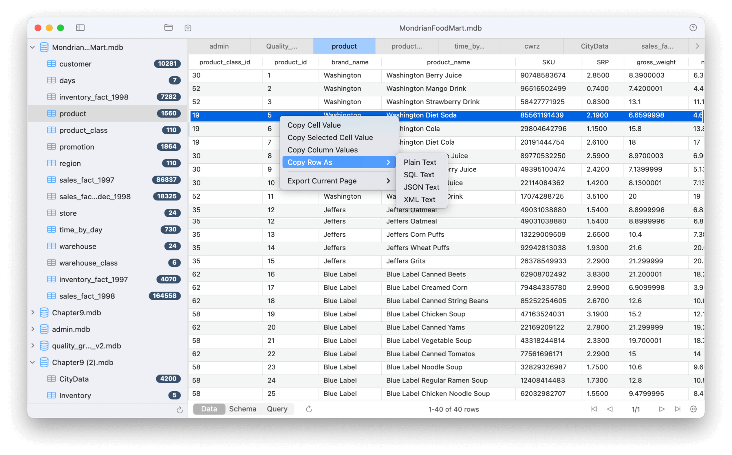 MDB-Microsoft Access database management tool